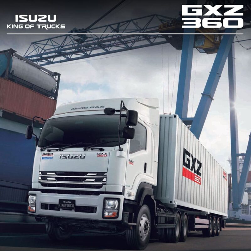 รถบรรทุก รถหัวลาก อีซูซุ 10 ล้อ GXZ 360/345 - อีซูซุนครหลวงมอเตอร์ จำกัด